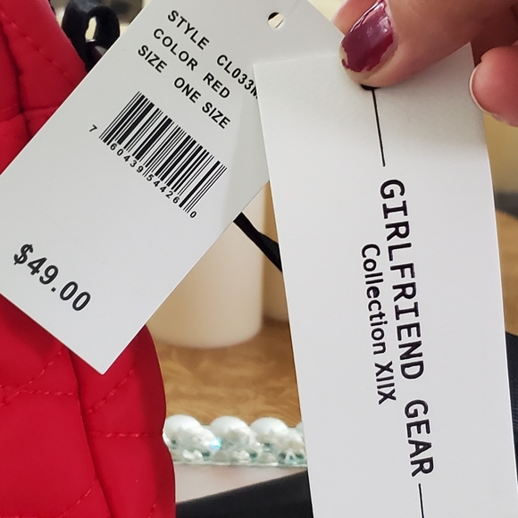 collection XIIX 18 | Bags | Girlfriend Gear Diamond Quilt Crossbody ...